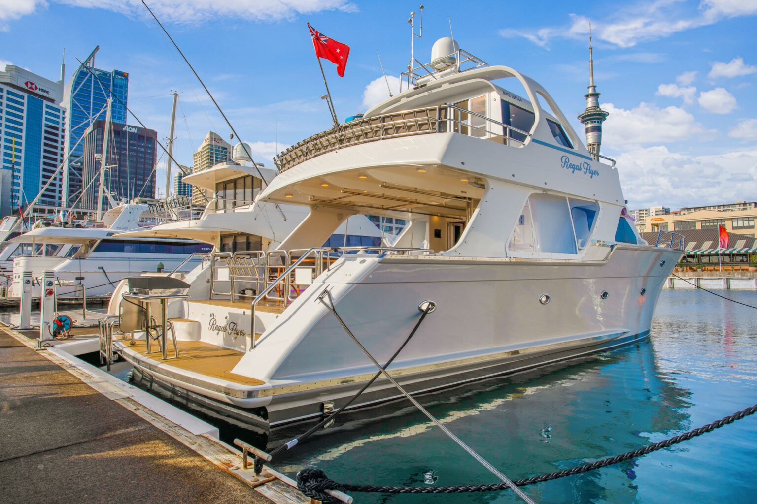 Regal Flyer - Luxury Party Boat Hire & Yacht Charters in Auckland ...