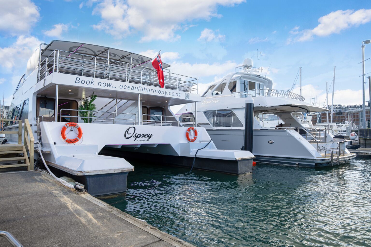 Osprey - Luxury Party Boat Hire & Yacht Charters in Auckland | Osprey ...