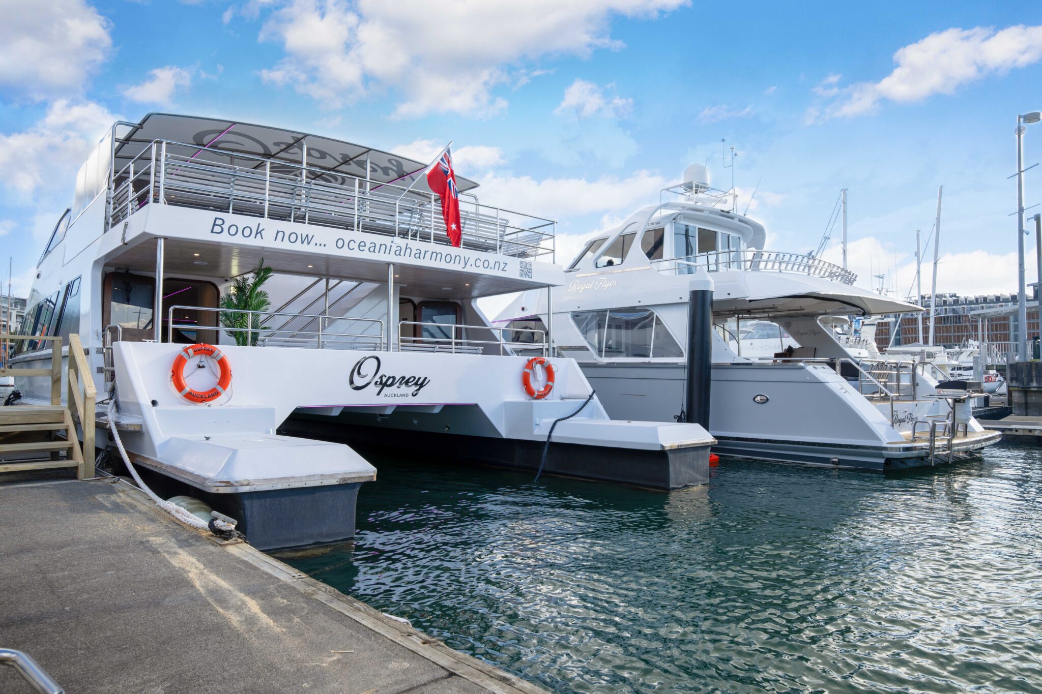 Osprey - Luxury Party Boat Hire & Yacht Charters in Auckland | Osprey ...